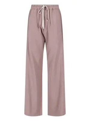 Rick Owens Straight Sweatpants - Pink