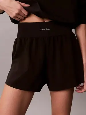 Calvin Klein Icon Sport 2 In 1 Shorts - Black