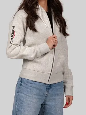 PODHIO Authentic 360 Full Zip Hoodie - Gray