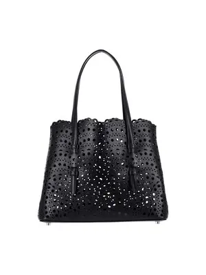 Alaïa Tote Bag "mina 25 - Black