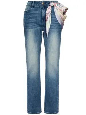 ELENA MIRO` Regular Jeans