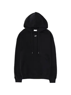 Off-White 3d Arrow Spray Skate Hoodie - Black