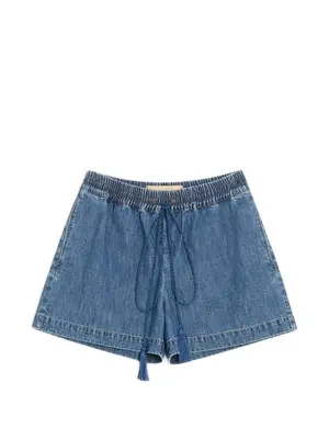 Valentino Garavani Denim Shorts - Blue