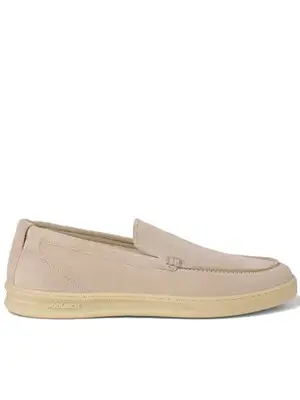 Woolrich Suede Slip-on Shoes - Beige