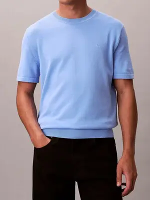 Calvin Klein Supima Cotton Crew - Blue