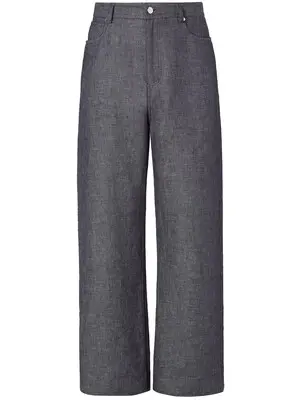 Fendi D. Relaxed Light Denim - Blue