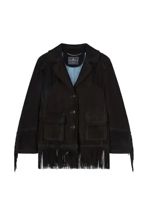 Ermanno Scervino Single-breasted Coat - Black