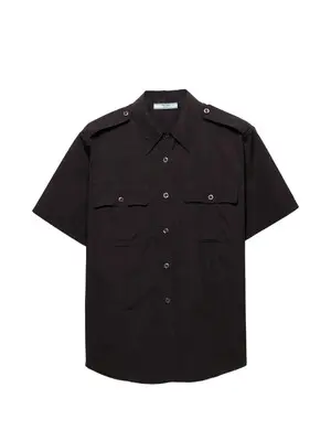 Prada Popeline Shirt - Black