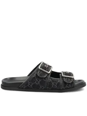 Gucci Rhein Slide Gg Denim