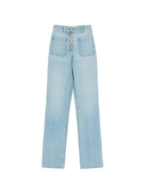 Valentino Garavani Denim Pants - Blue