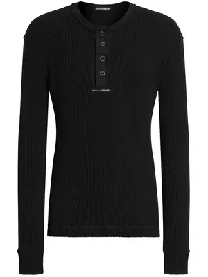 Dolce & Gabbana Serafino Polo - Brown