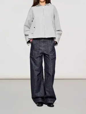 OOF WEAR Short Parka Two Layers - Blue