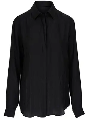 Saint Laurent Cassandre Shirt - Black