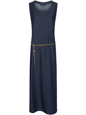ELENA MIRO` Sleeveless Dress - Blue