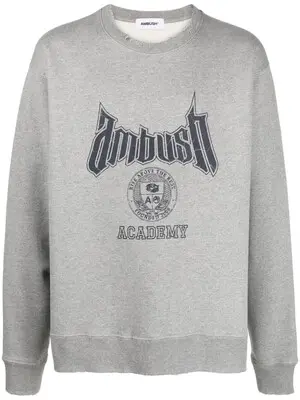 AMBUSH Academy Crewneck - Gray