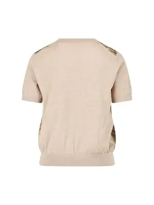 Burberry Wool And Silk Sweater