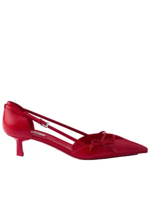 Prada Open-toe Pumps - Red