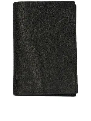 Etro Passport Holder Arnica - Black