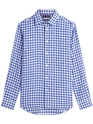 Tommy Hilfiger Gingham Rf Shirt - Blue