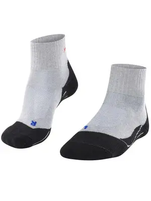 Falke Tk2 Explore Cool Short Socks - Gray