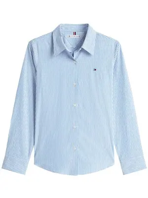 Tommy Hilfiger Regular Poplin Shirt - Blue