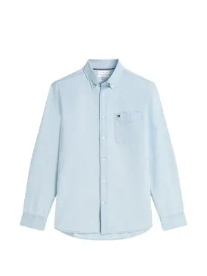Tommy Hilfiger Chambray Solid Rf Shirt