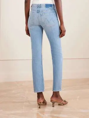MOTHER The Tomcat Skimp High-rise Straight-leg Jeans