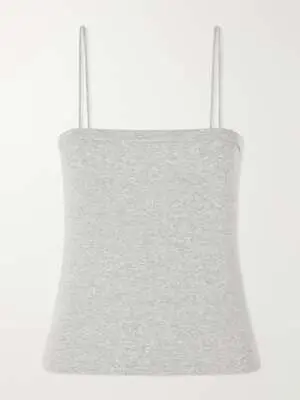ST. AGNI Organic Cotton-jersey Tank - Gray