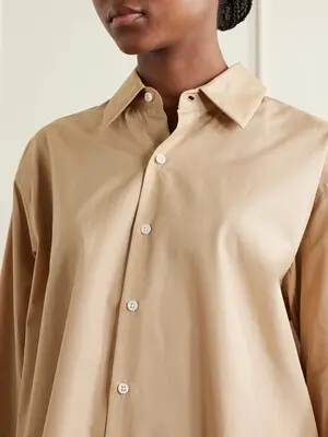 Comme Si Cotton Poplin Shirt