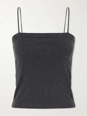 ST. AGNI Organic Cotton-jersey Tank - Gray