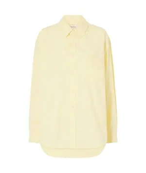Matteau Organic Cotton Poplin Shirt - Yellow