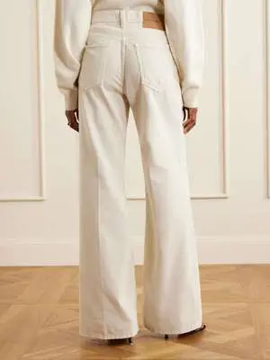 HAIKURE Clara Cotton-courduroy Wide-leg Pants