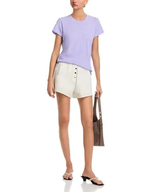 ATM Anthony Thomas Melillo Schoolboy Crewneck Tee - Allium