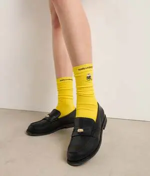 Karl Lagerfeld Leather Penny Loafers