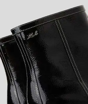 Karl Lagerfeld Bonnie Ankle Zip Boots