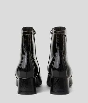 Karl Lagerfeld Bonnie Ankle Zip Boots