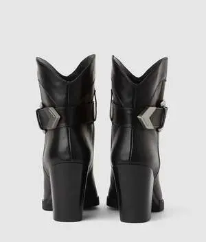 KL JEANS Jeans Mid-calf Buckle Boots
