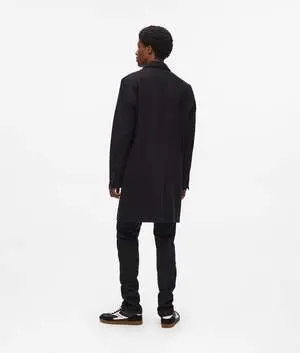 Karl Lagerfeld Tailored Wool-blend Coat