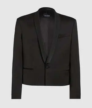 Karl Lagerfeld Kl Studio Cropped Blazer