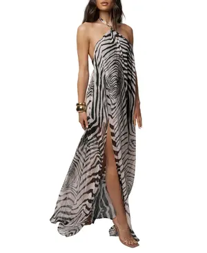 JLUXLABEL Jolene Halter Dress