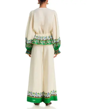 ALEMAIS Bridgette Wide-leg Pants