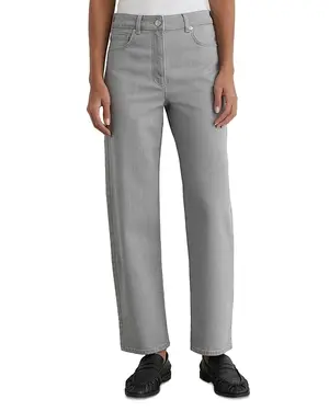 REISS Selin High Rise Ankle Straight Jeans