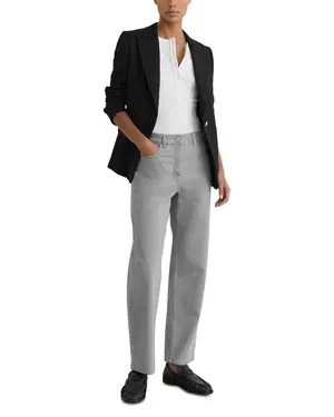 REISS Selin High Rise Ankle Straight Jeans