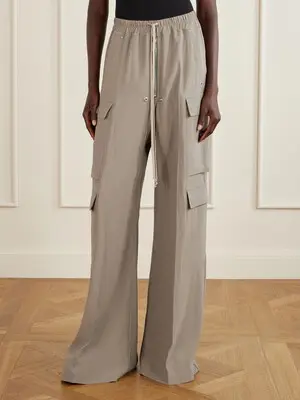 Rick Owens Wide-leg Cargo Pants - Gray