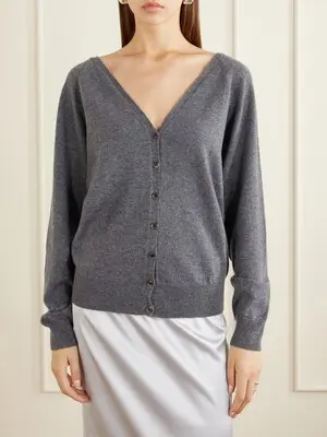 LISA YANG Jiani Cashmere Cardigan - Gray