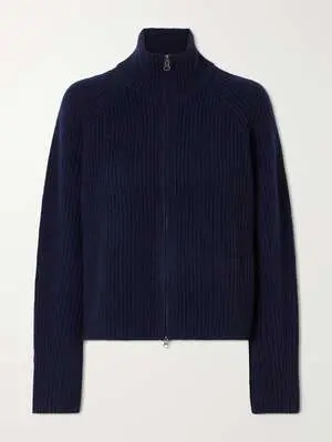 LISA YANG Sadie Ribbed Cashmere Cardigan