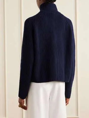 LISA YANG Sadie Ribbed Cashmere Cardigan
