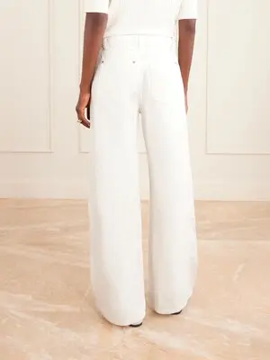 TWP Mid-rise Wide-leg Jeans