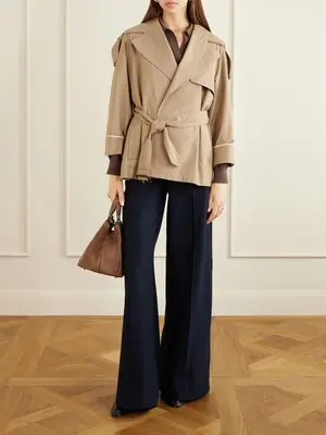 Max Mara Archetipo Suede Tote