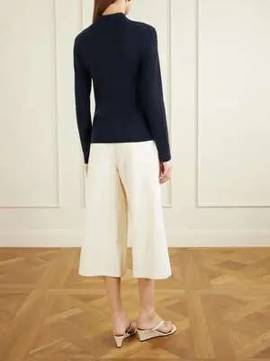LISA YANG Agata Ribbed Cashmere Cardigan